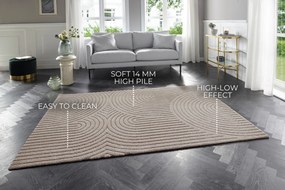 ELLE Decoration, Kusový koberec New York 105084 Cream, beige, 80x150, béžová, ložnice