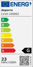 LED černý lustr na lanku osvětlení ALIVETTA 7085 LED/18W/100-260V 3000-6000K