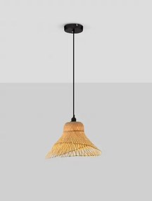 LED černý designový lustr Capa
