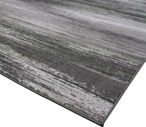 BE Koberec Accra 6505 Grey Green - zelený obdélníkový Rozměr: 60x100 cm