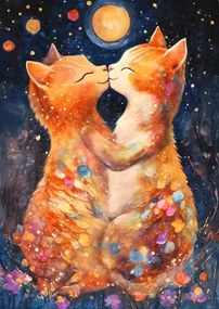 TREFL Puzzle Měsíční polibek / 500 dílků / 48 x 34 cm