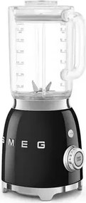 SMEG 50's Retro Style černá / Stolní mixér / 800 W / 1.5 l / 4 program