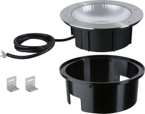 P 94656 LED zemní svítidlo Durea IP67 kruhové 273mm 3000K 15W 230V ocel kov - PAULMANN