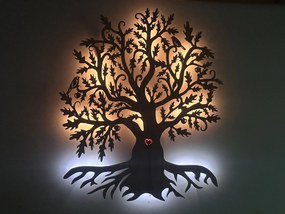Li-Go "Dub" světelný strom 230V 45x55cm provedení povrchu: bříza