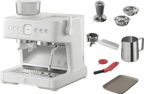 Electrolux E8EC1-8SW bílá / Automatický kávovar / ovládání knoflíky /