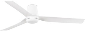 FARO 33828 - Stropní ventilátor PUNT TUB M bílá pr. 130 cm + dálkové ovládání