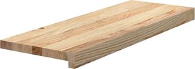 Nášlapy na schody 8 ks neošetřené 70x25x2 cm masivní dub 3282905