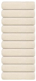 Ručníky do sprchy FROGN 10 ks krémové 70x140 cm 360 g/m² 137003