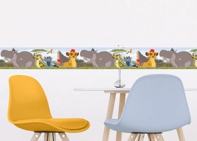 Dětská samolepící bordura na zeď Disney Lví hlídka | 5 m x 13.8 cm | DWBD8064