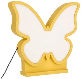 Žlutá dětská lampička Butterfly – Candellux Lighting