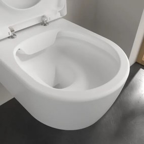 Villeroy & Boch 5656HRRW - Závěsné WC s prkénkem SoftClose AVENTO keramika/bílá