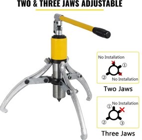 15tunový oddělovač hydraulického stahováku/ložiska/ložiska kol