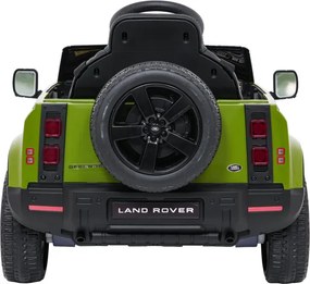 Elektrické autíčko Land Rover Defender zelené