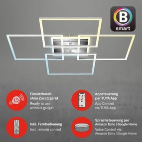 Brilo - LED Stmívatelný přisazený lustr FRAME LED/50W/230VWi-Fi Tuya + DO