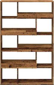 Knihovna old wood 100 x 33 x 156,5 cm kompozitní dřevo 3309346