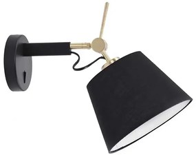 Designové nástěnné svítidlo Zyta Xs černé
