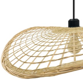 Toolight Boho, stropní svítidlo 1xE27 APP1541-1CP, hnědá-černá, OSW-06977