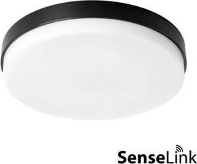 Přisazené LED svítidlo PROLUMIA Prodisc III Ø 335mm max 22W SenseLink senzor černá 3000-3500-4000K 120° IP54 40008276