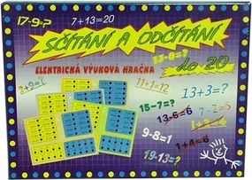 SVOBODA Naučná hra Sčítání a odčítání do 20 / 320 příkladů / od 6 let