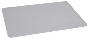 Silikonová podložka pod misku pro kočky MiaCara Tova šedá 50 x 35 x 0,4 cm
