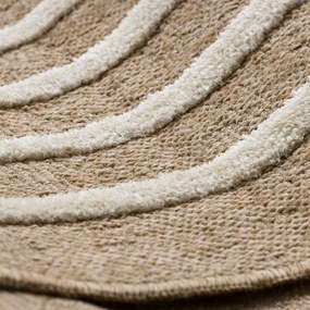 Dywany Łuszczów, Kusový koberec Spark 0688A beige/cream, 80x150, béžová, chodba / předsíň