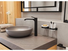 Hansgrohe AddStoris, miska na mýdlo, matná černá, HAN-41746670