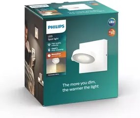 Philips Clockwork 1x4,5W bílá / LED bodové svítidlo / 500lm / 2200-270