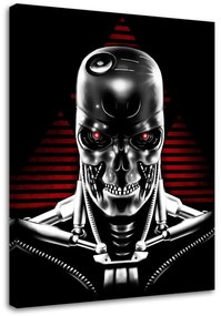 Gario Obraz na plátně Terminátor, hlava robota - DDJVigo Rozměry: 40 x 60 cm