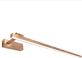 Toolight Rea, Koupelnové nástěnné LED svítidlo SWE039-1W 80cm BRUSH COPPER, OSW-20139