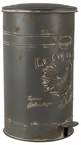 Vintage odpadkový koš Le Coq en Pate – 27x45 cm