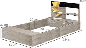 Pískoviště s vodní stanicí, 2 truhlíky na květináče, opracované masivní dřevo, 154 x 80 x 60 cm, šedá barva