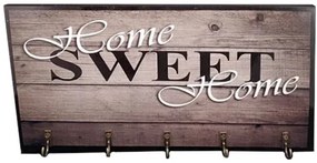 Věšák na klíče "HOME SWEET"