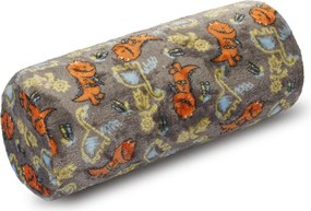 Bellatex Válec Micro - dětský motiv Šedá,Oranžová 15 x 35 cm, (průměr)