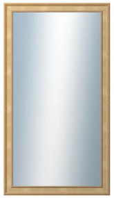 DANTIK - Zarámované zrcadlo - rozměr s rámem cca 50x90 cm z lišty TOOTH malá zlatá (3161)