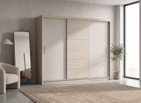 Stolar Šatní skříň Alicante 250 | Posuvná | Kašmír