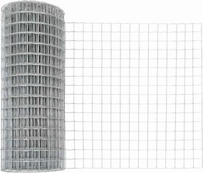 Venkovní euro plot s hroty 10 x 1 m Pozinkovaná ocel Stříbrná 3350719