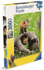 Puzzle ravensburger 120008712 zvědavé lišky