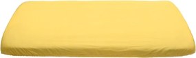 Kaarsgaren Žluté prostěradlo bavlněné plátýnko 70 x 140 cm