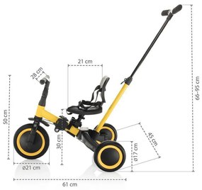 Zopa Tříkolka Razor 3v1 Lunar Grey