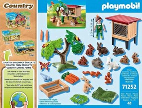 Playmobil Playmobil 71252 Králíkárna