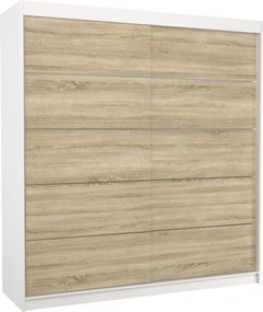ADRK Furniture Skříň s posuvnými dveřmi ESTEVA 200 ADRK-SW-EST-WS-200