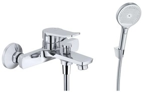 kielle Nefia - Vanová baterie s příslušenstvím EcoSpare, chrom 10327SN40