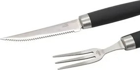 Cattara Grilovací steakový příbor SHARK 24 cm