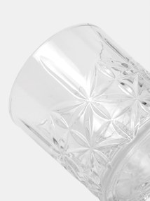 Sinsay - Sklenice s reliéfním vzorem 4 pack - clear