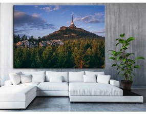 Malvis ® Obraz Ještěd v létě Velikost (šířka x výška): 120x80 cm