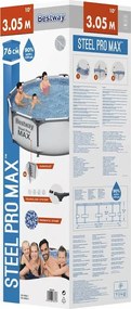 Bestway Bazénový set Steel Pro MAX 305 x 76 cm [92829]