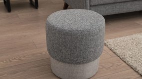 Atelier del Sofa Taburet Felix - Grey, Šedá