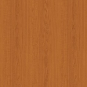 Kovová zásuvková kartotéka PRIMO s dřevěnými čely A4, 5 zásuvek, šedá/třešeň