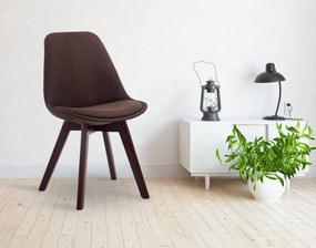 Konferenční židle Borneo V2 Walnuss látka – hnědá