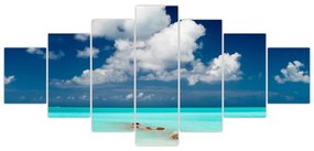 Obraz - Tropická pláž (210x100 cm)